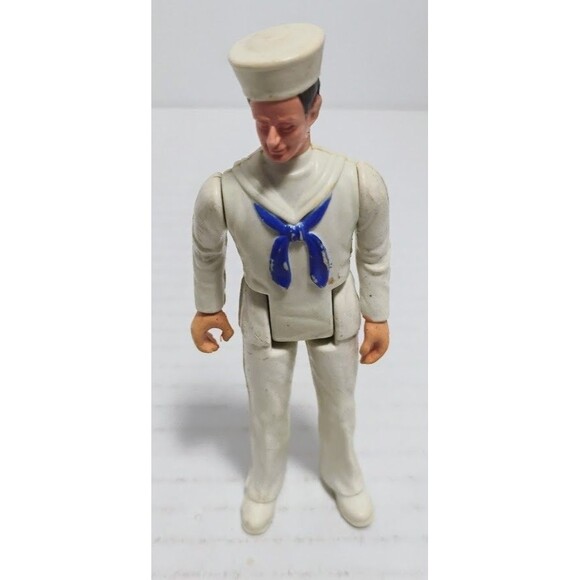 Toys | Vintage 1982 Porto Play Military One Navy Seaman Action Figure ...